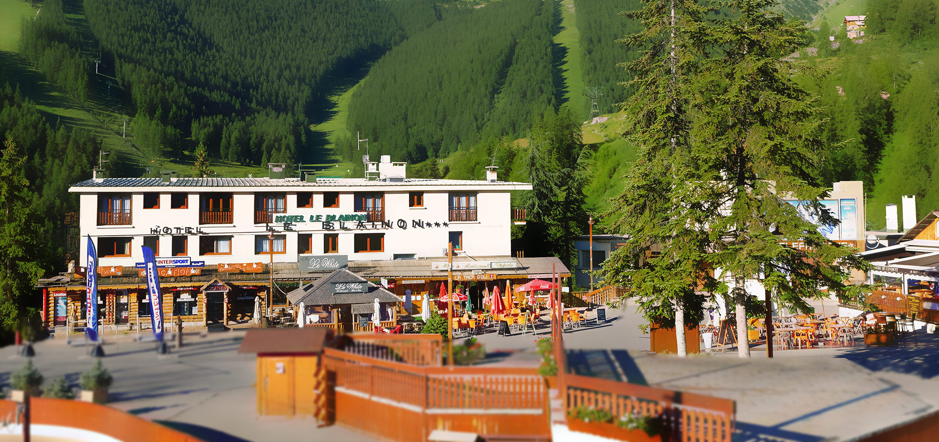 Contact & accès - Hôtel-restaurant Le Blainon à Auron